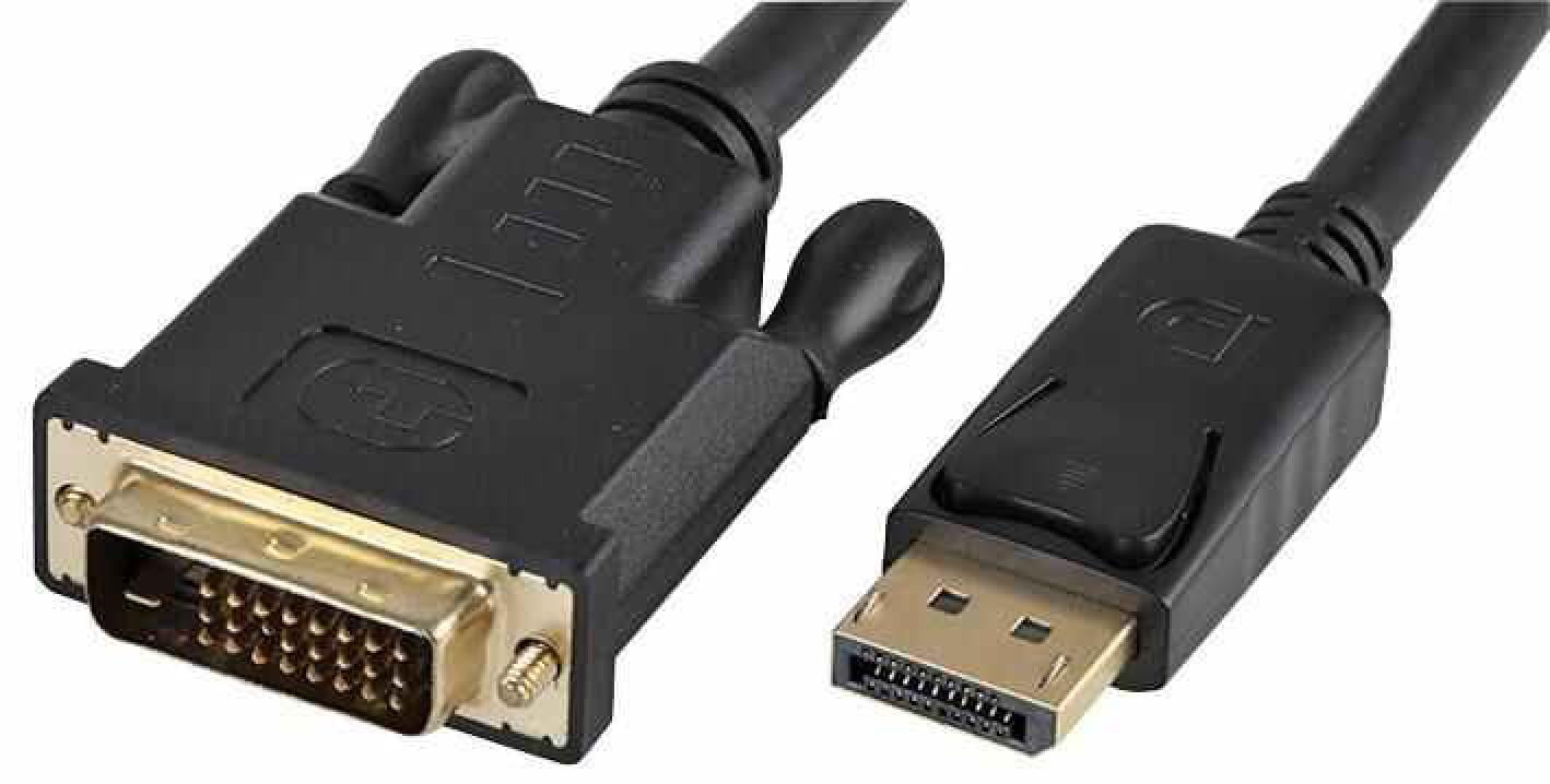 PRO SIGNAL - DisplayPort Male-to-DVI Male Lead, 1m - Walmart.com
