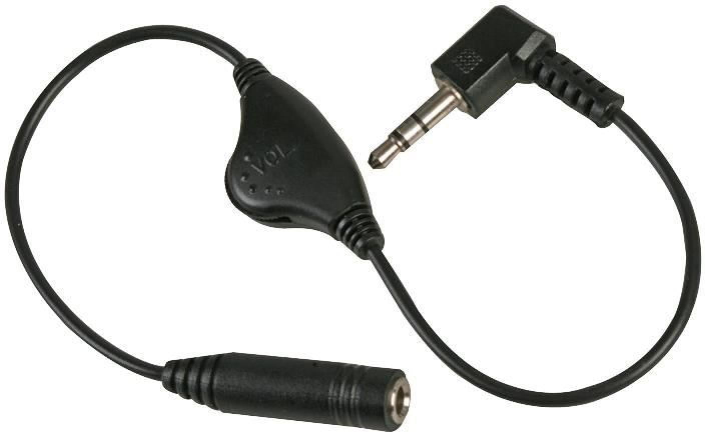PRO SIGNAL - Headphone & Earphone Extension Cable with Inline Volume ...