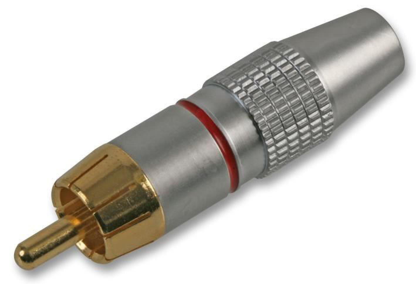PRO SIGNAL - Phono Plug, HQ, Red - Walmart.com
