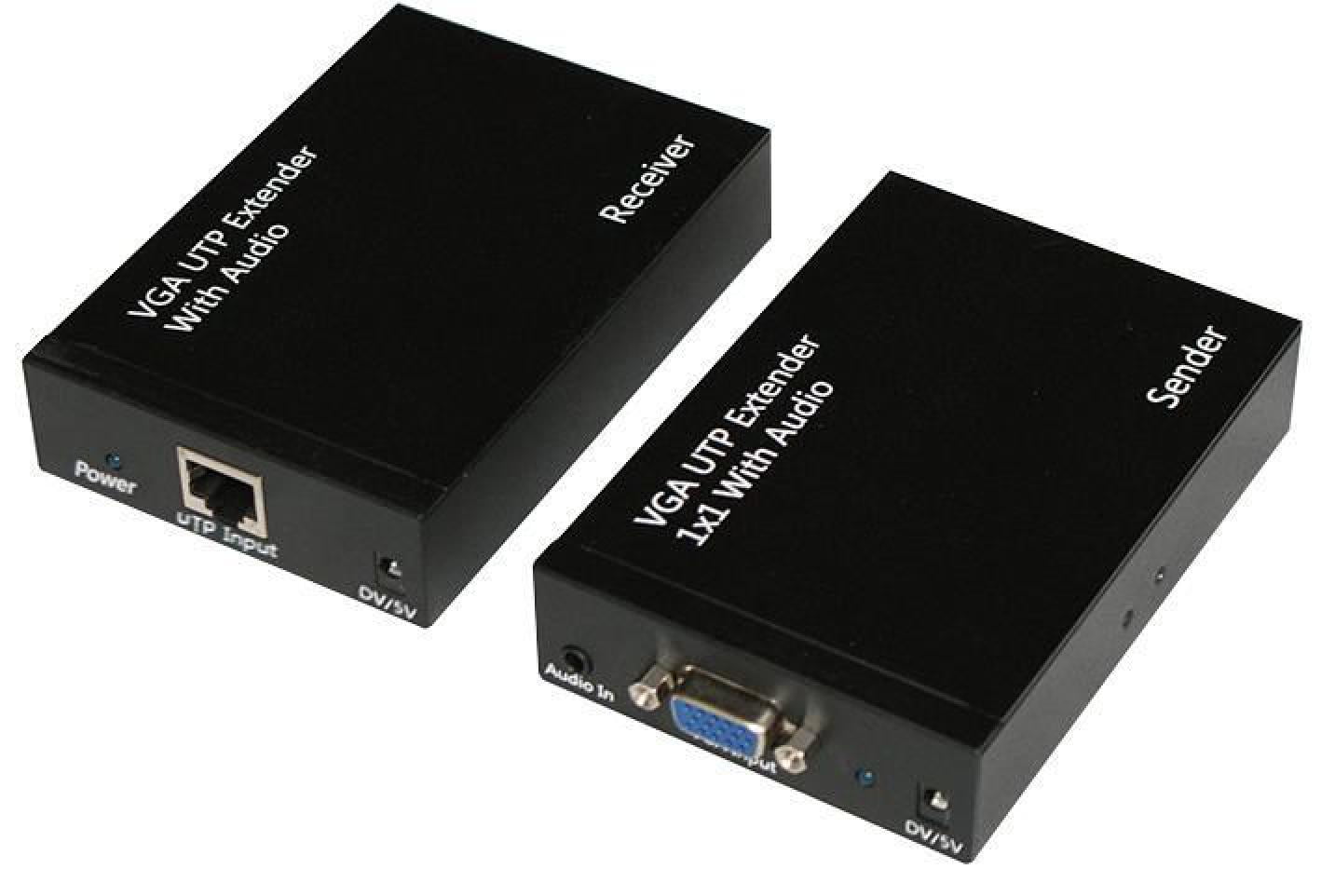 PRO SIGNAL - VGA UTP Extender with Audio - Walmart Business Supplies