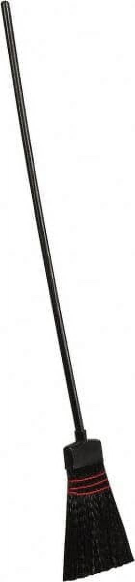 PRO-SOURCE 56" OAL Polypropylene Bristle Corn Broom Plastic-Coated ...