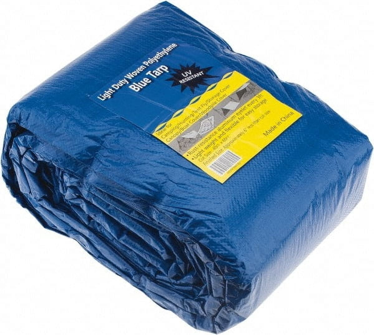 Heavy Duty UV Resistant 40X60 ft Blue Tarpaulin Cover - Walmart.com