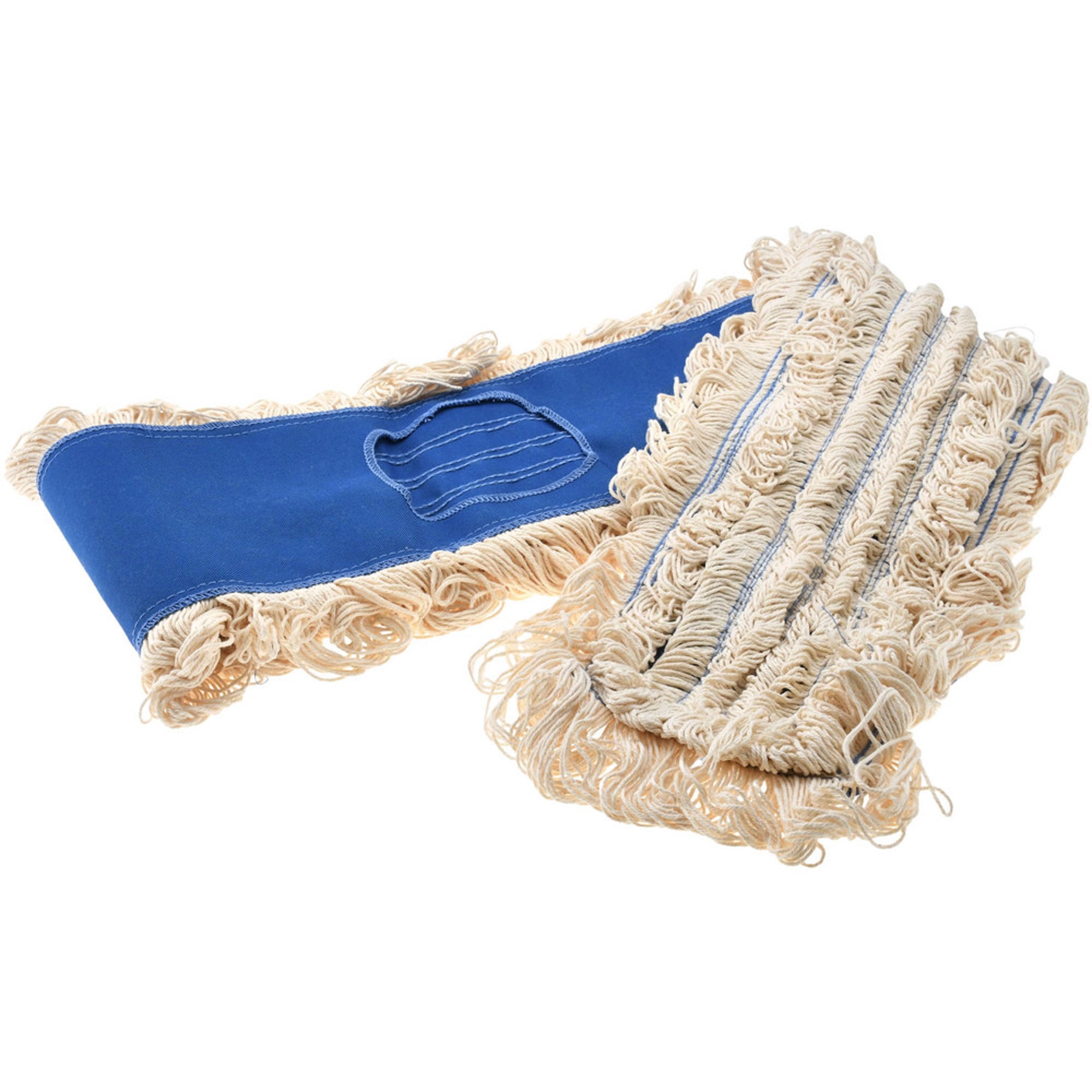 PRO SOURCE Washable Looped White Cotton Dust Mop Head: 60" Long x 5 ...