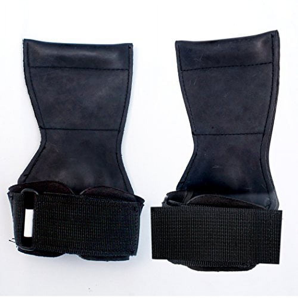 PRO Weight Lifting Grips Rubber Pads Gym Straps Versa Gel Wrist Support ...