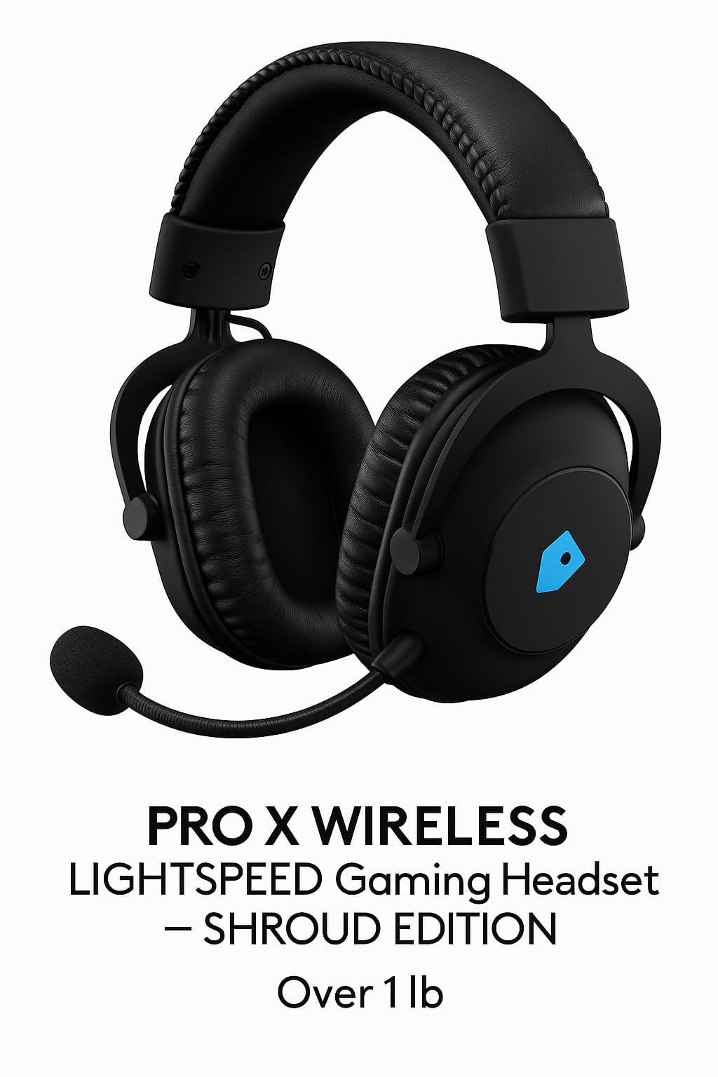 PRO X Wireless LIHTSPEED amin Headset – Shroud Edition, Black, Hih ...