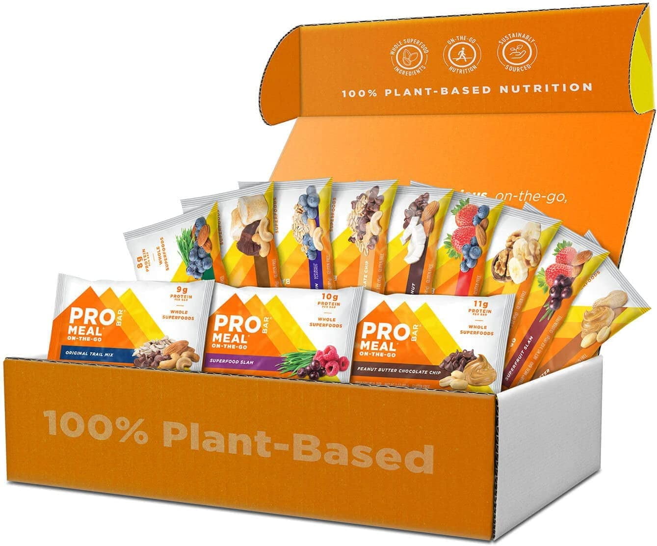PROBAR - Meal Bar YYF14 12 Flavor Variety Pack - Natural Energy, Non ...
