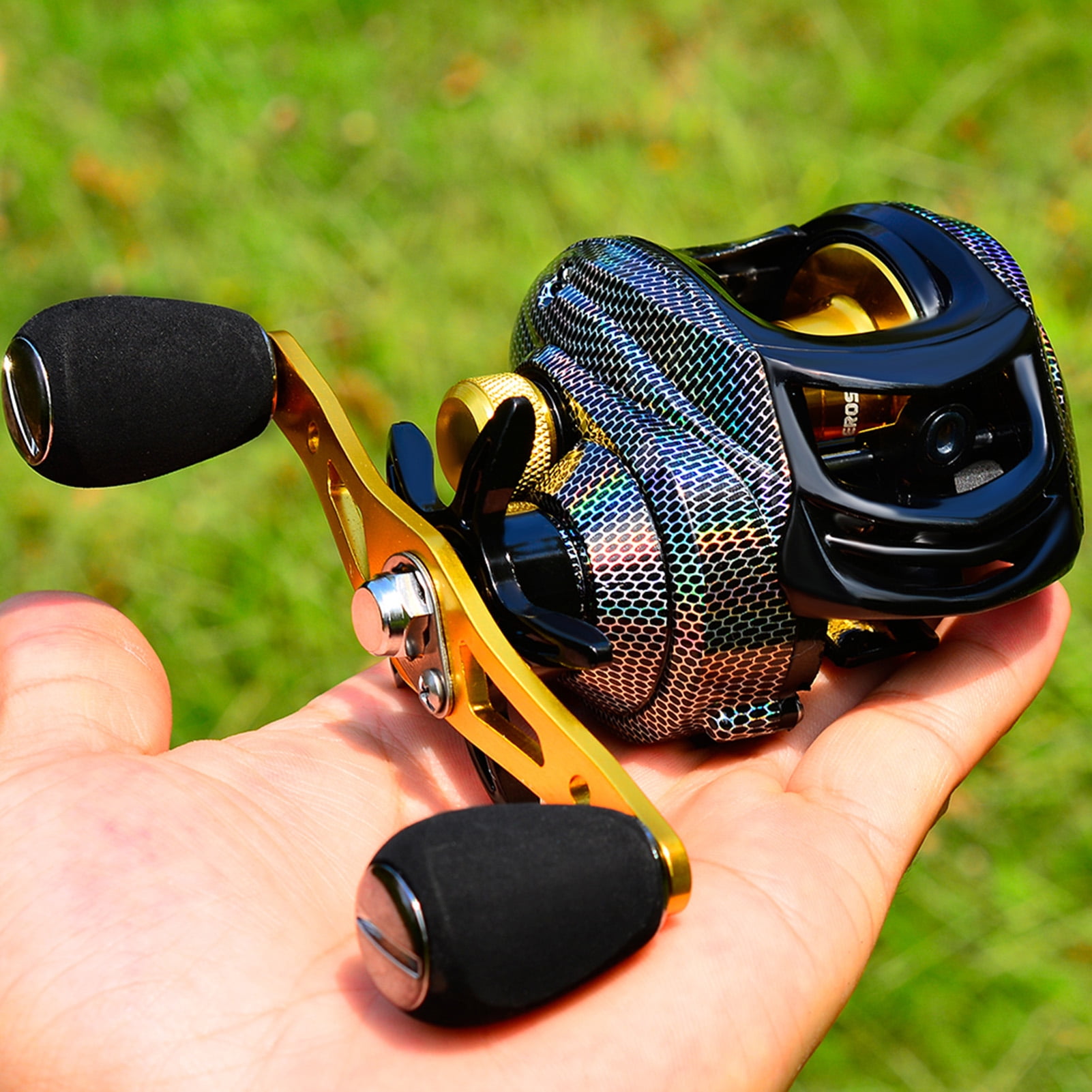 PROBEROS 18+1 BB Bearing Fishing Reel - High Speed 7.2:1 Baitcast Reel ...