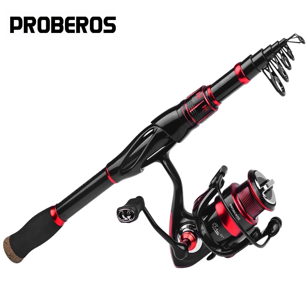 PROBEROS 1pc Versatile Ultra Light Fibreglass Fishing Rods,Lightweight ...