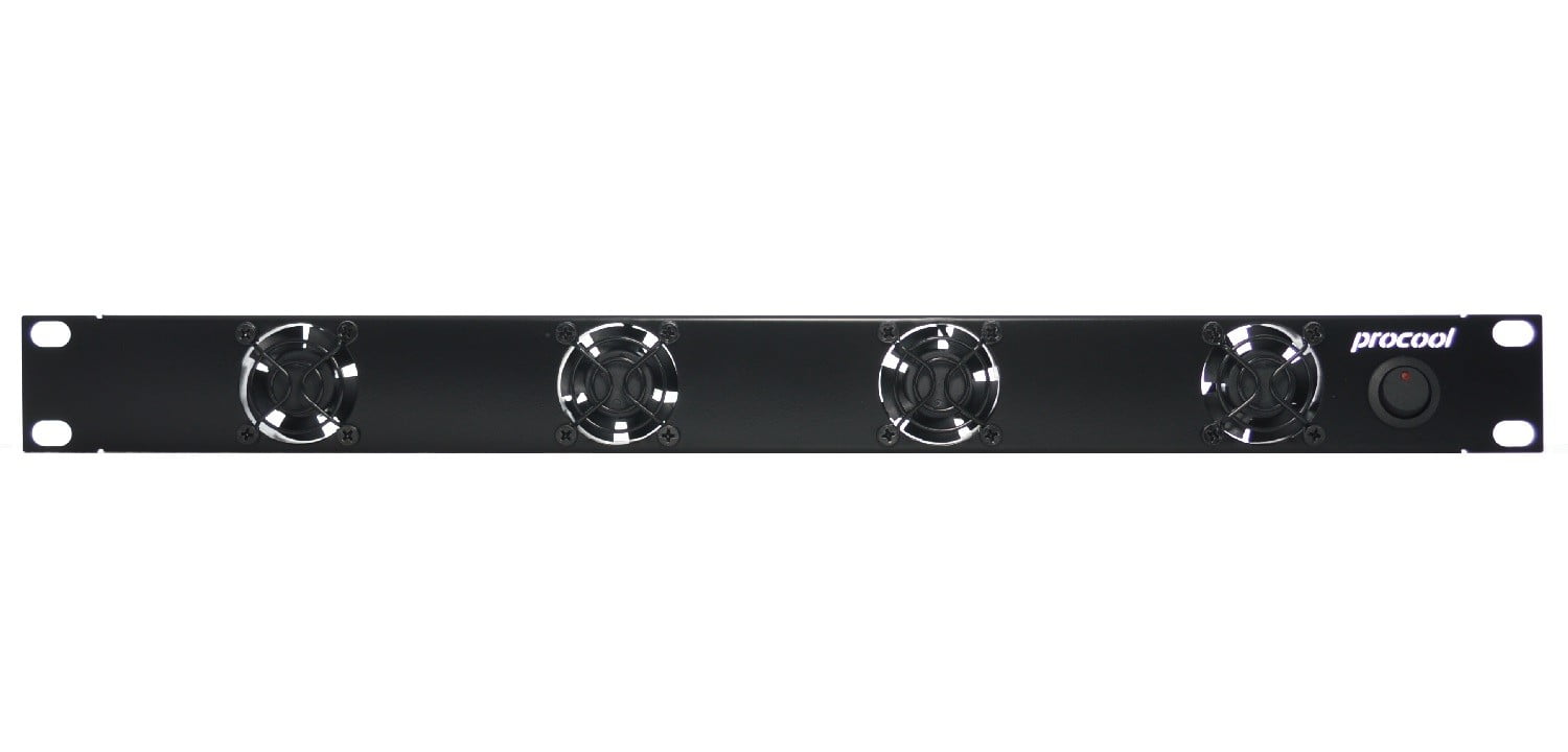 PROCOOL TV440E 1U Rack Mount Exhaust Fan with high airflow for IT ...