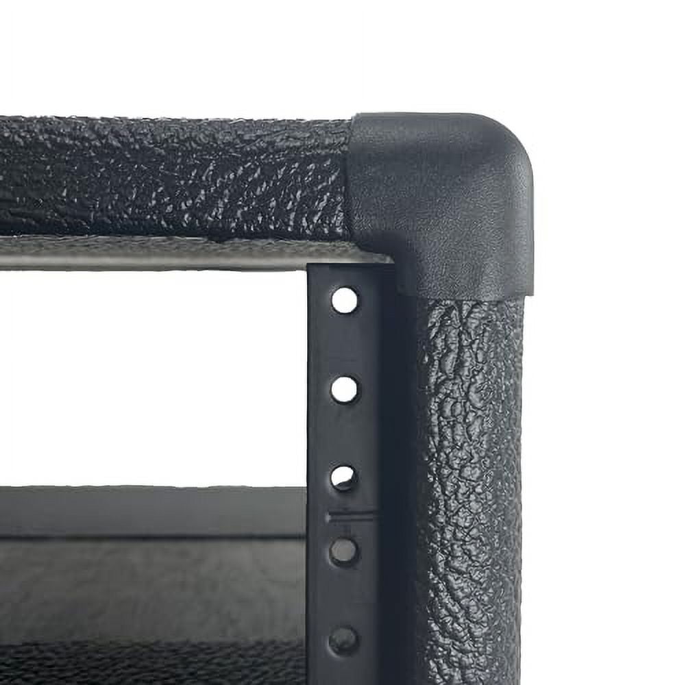 PROCRAFT 4U 9"" Deep Rack Case in Black Tolex Wrap - Top Handle w/Rack ...