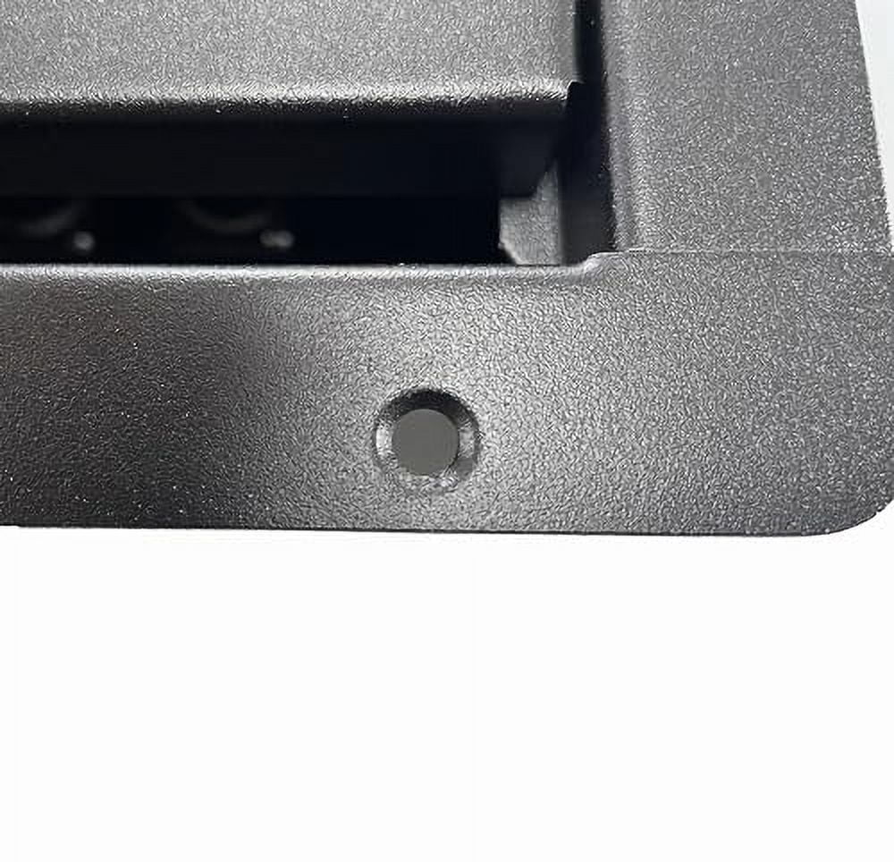 PROCRAFT FPMU-1DEC1X-BK Recessed Stage Pocket/Floor Box 1 Decora + 1 D ...