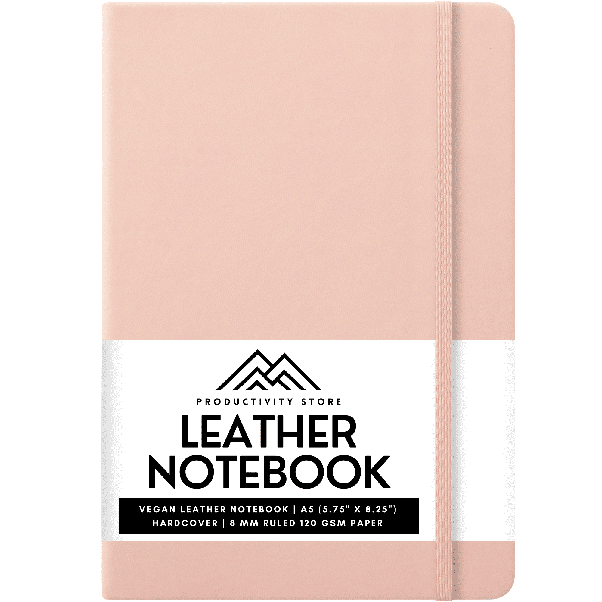 PRODUCTIVITY STORE Leather Notebook & Journal | A5 5" x 8" Hardcover ...