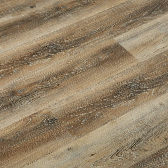 PRODURA - Foxwood (sample)- 6 in x 7 in x 6mm/22mil Waterproof Click ...