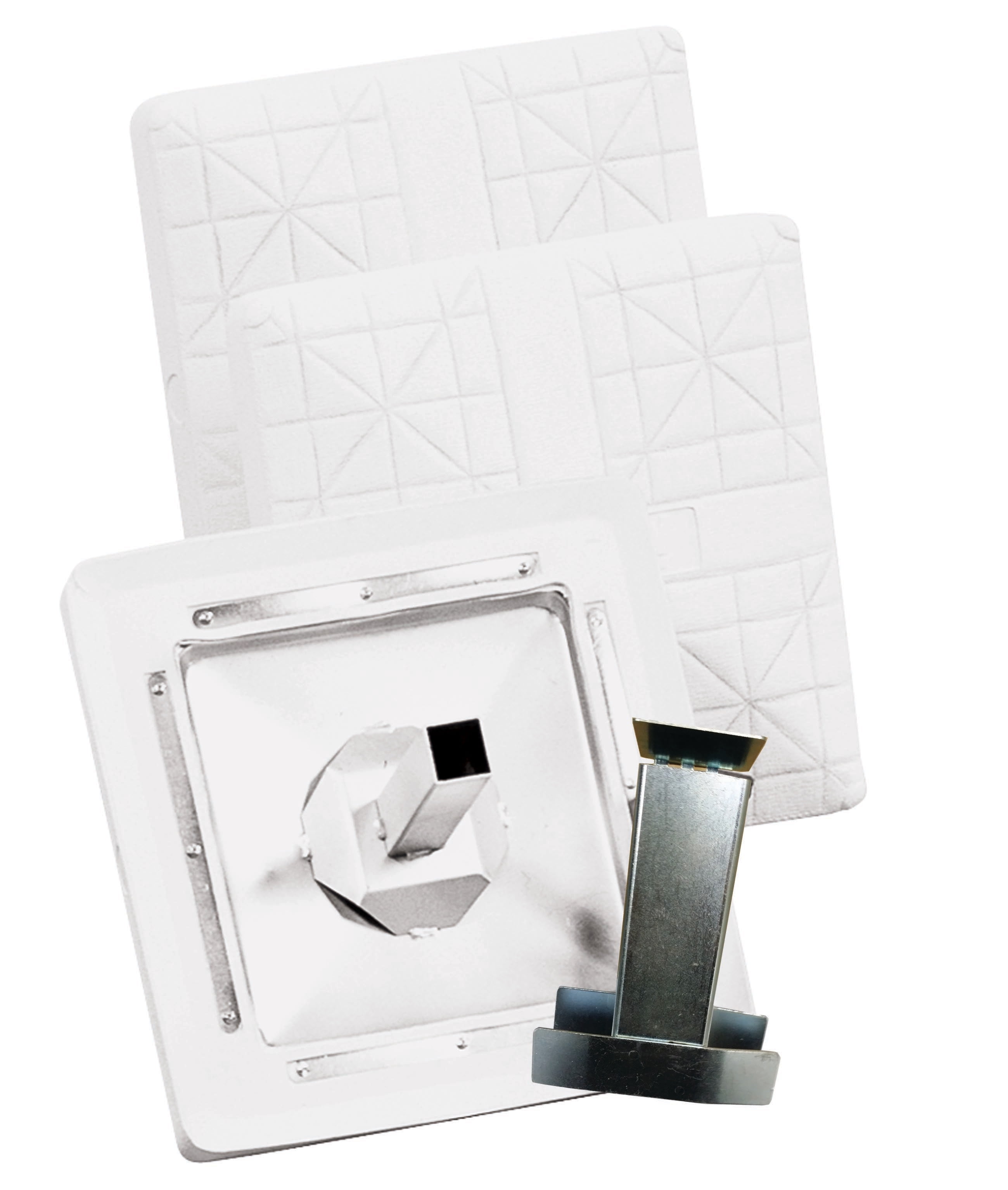 PROFESSIONAL BASE 15" X 15" X 3", SET OF 3 BASES,POSTS AND ANCHORS ...