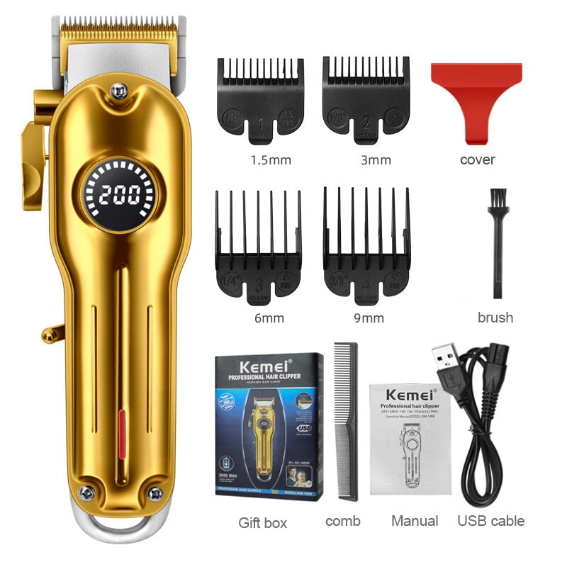 PROFESSIONAL CORDLESS HAIR CLIPPERS SENIOR PRECISION FADE *5 Star MAGIC ...