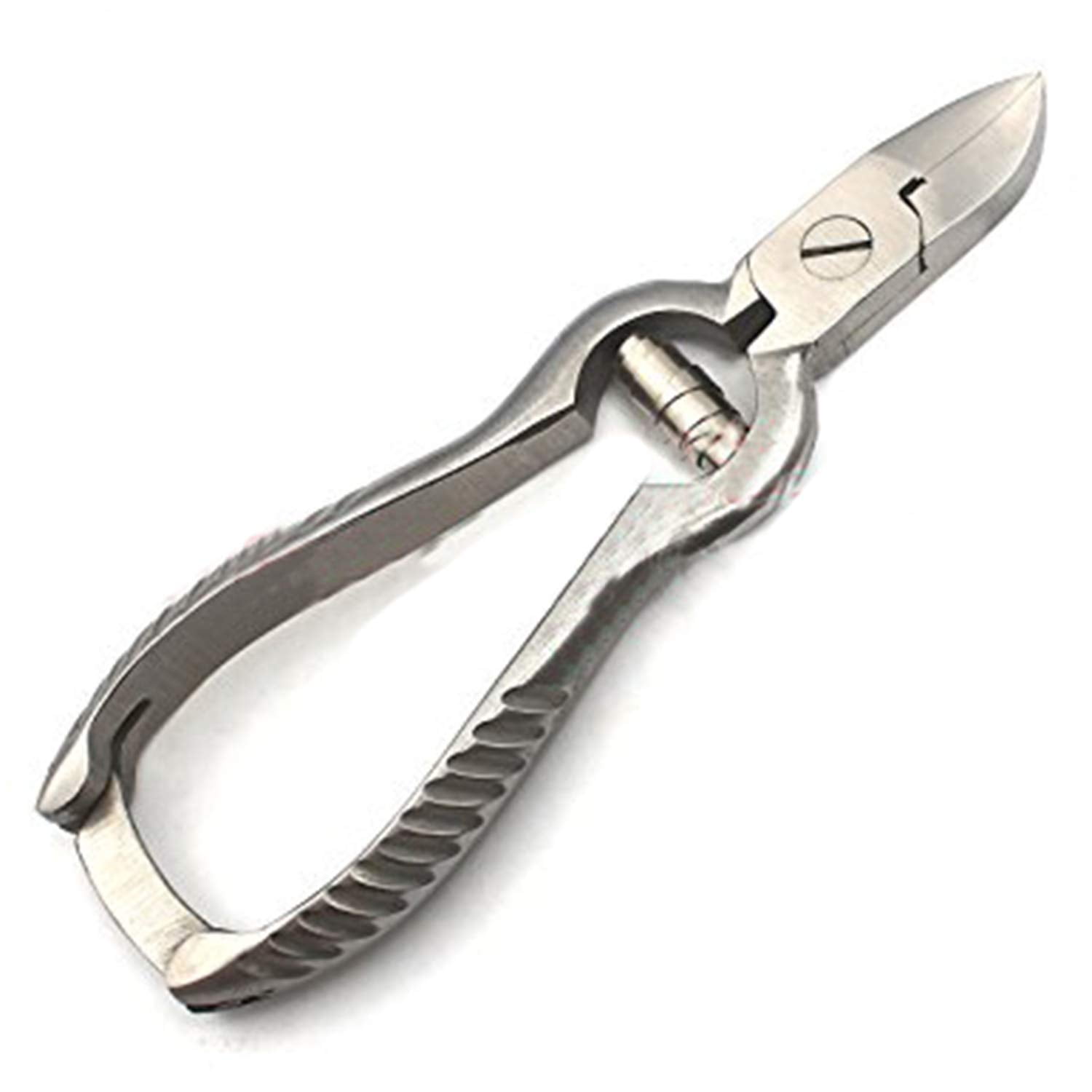 PROFESSIONAL TOENAIL CLIPPERS – 5 INCH STAINLESS STEEL - SILVER THICK ...