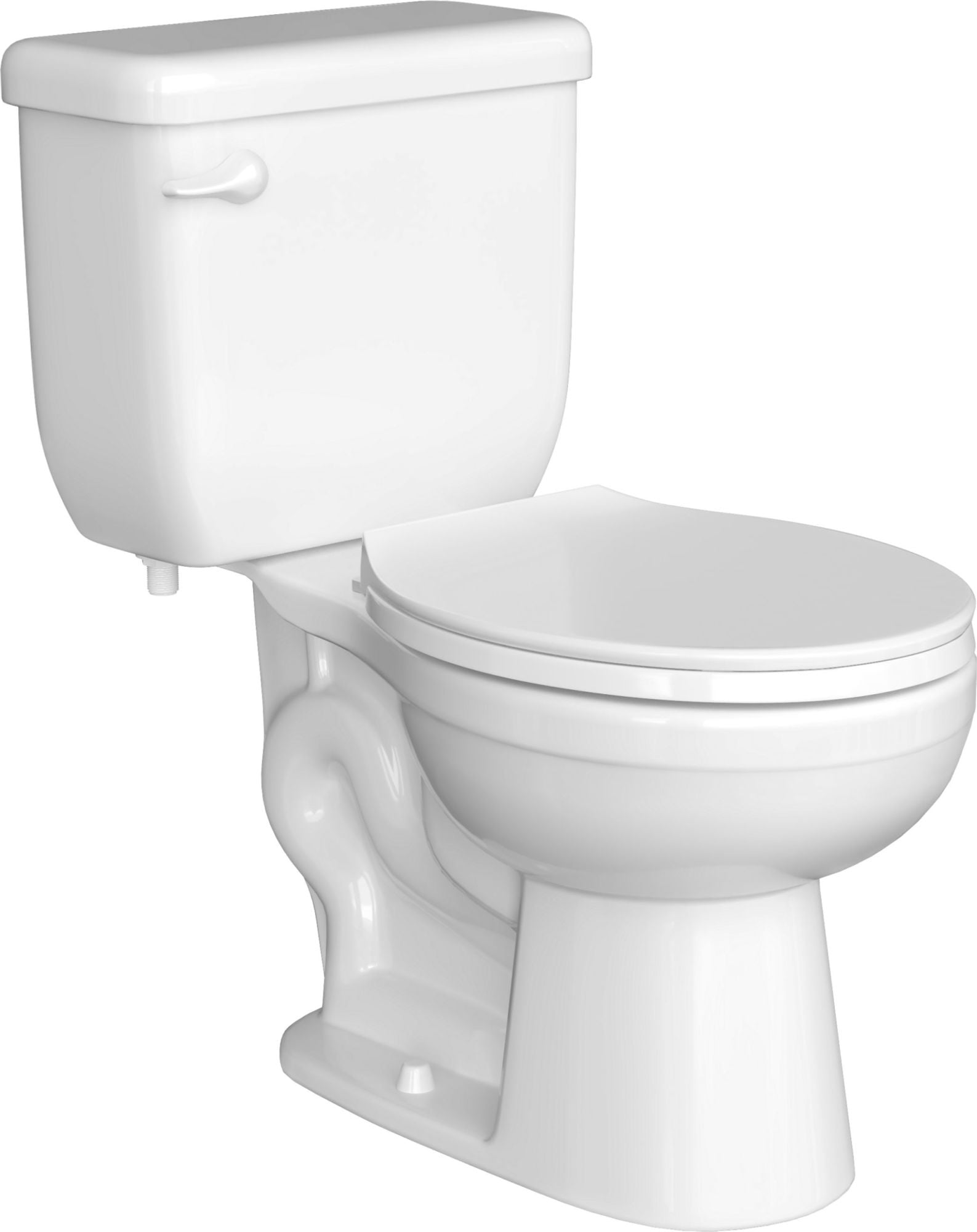 PROFLO Pfct100he Two-Piece High Efficiency Toilet - White - Walmart.com