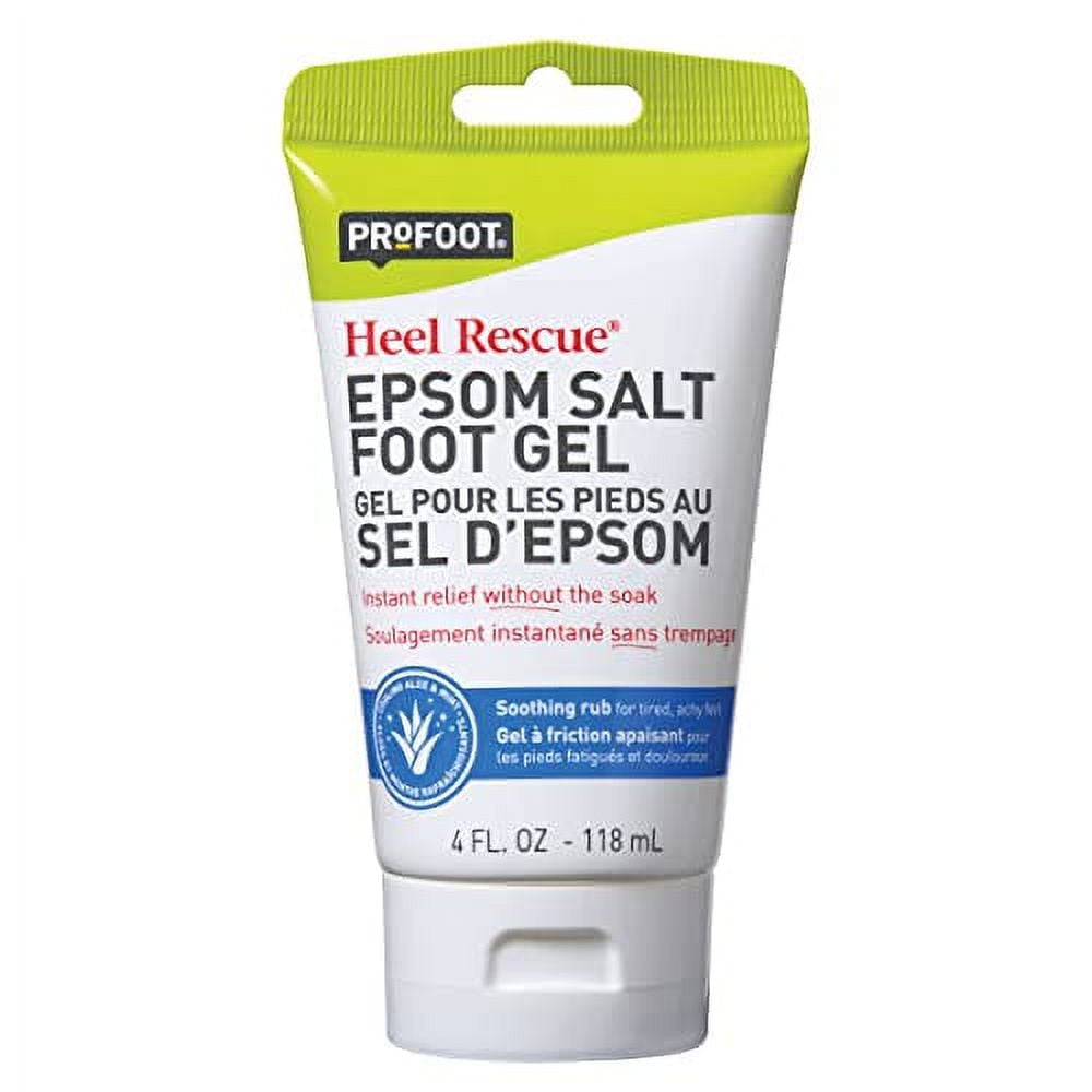 PROFOOT Epsom Salt Foot .. Gel, 4 Ounce, Soothing .. Relief for Painful ...