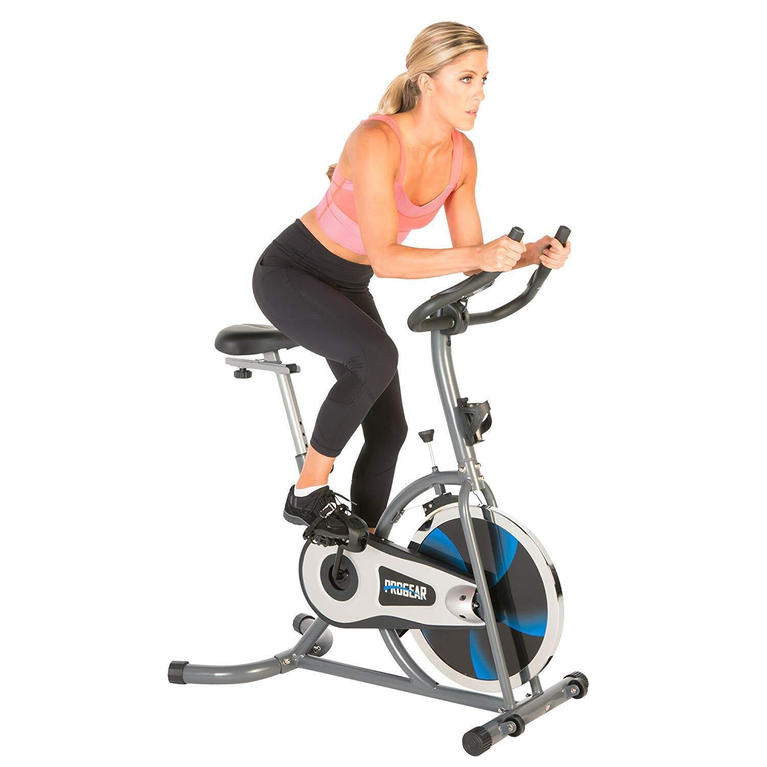 PROGEAR 100S Exercise Bike/Indoor Training Cycle with Heart Pulse ...