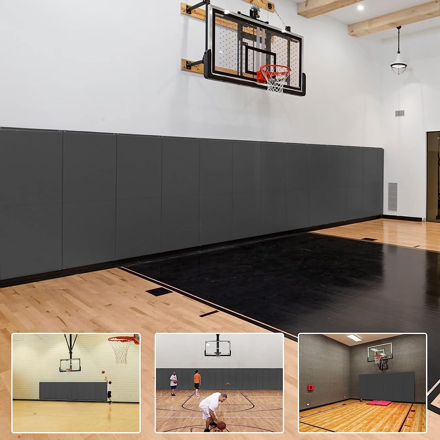 PROGOAL 1 Pack Wall Protection Pad,Sport Wall Padding Gym Basketball ...