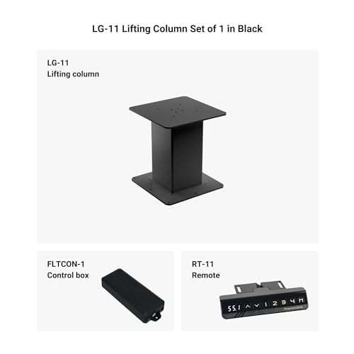 PROGRESSIVE AUTOMATIONS 24VDC Adjustable Electric Lifting Columns ...
