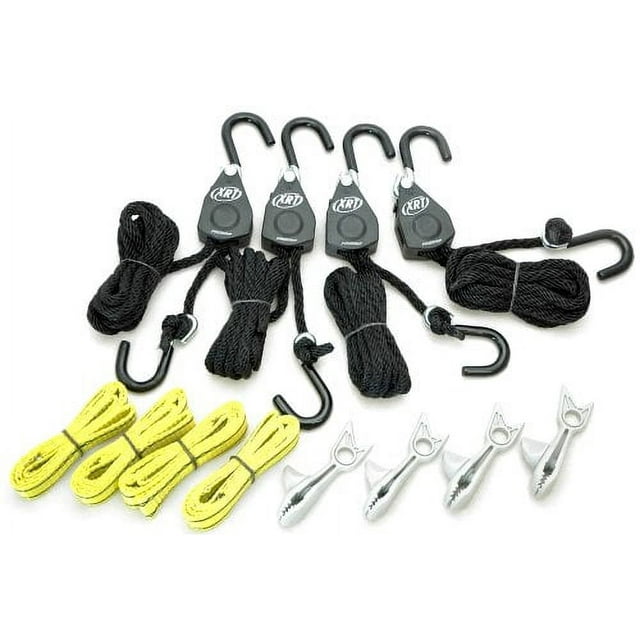 PROGRIP 921200 Cargo Tie Down and Transport Bundle: (4) XRT Rope Lock ...