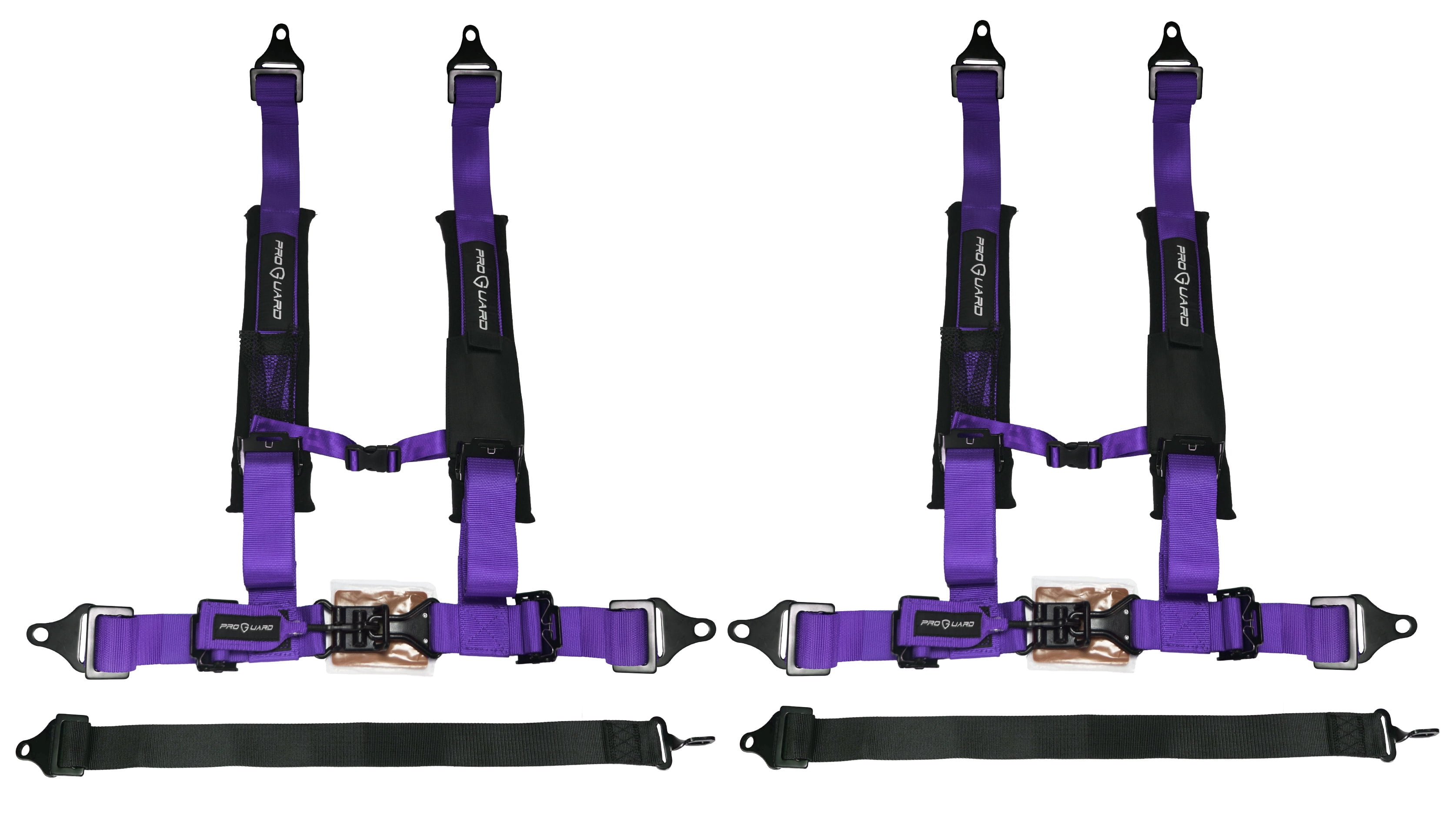 ProGuard Offroad Harnesses (2-Pack Purple) with 2" Nylon Straps & 5 ...