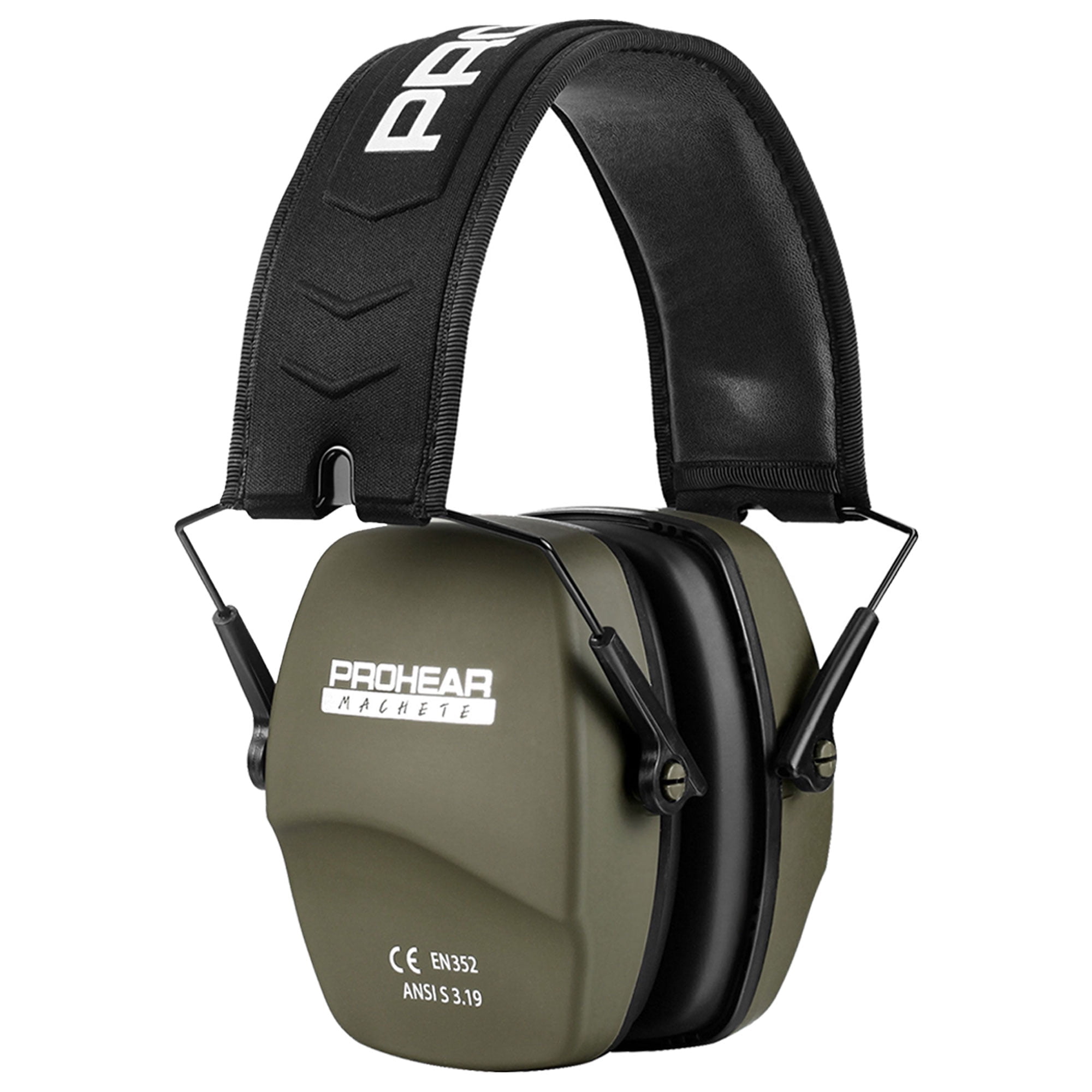 PROHEAR 016 Ear Protection Safety Earmuffs for Shooting, NRR 26dB Slim ...