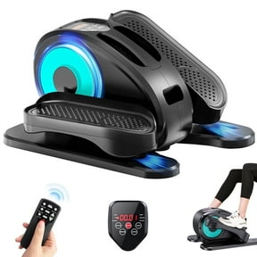 MERACH Under Desk Elliptical Machine, Seated Exercise Equipment, Quiet ...