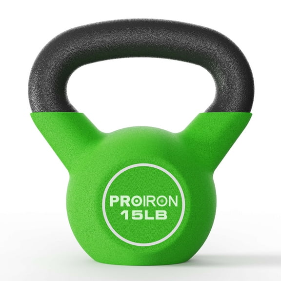 PROIRON Neoprene Coated Kettlebell 25Lb, Single - Walmart.com