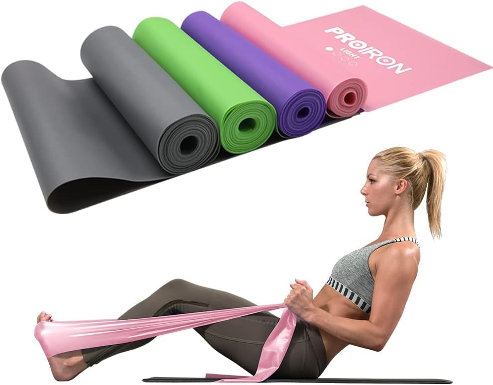 PROIRON Resistance Bands, Latex-Free Elastic Exercise Bands ...