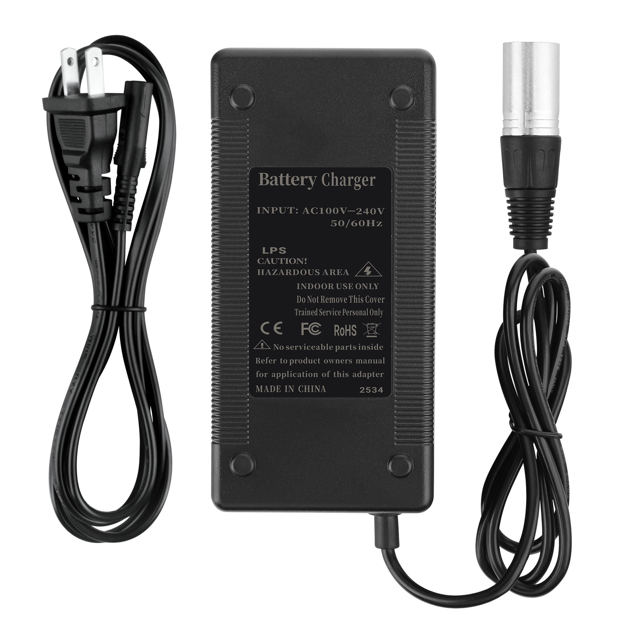 PROKWR 29V 5A AC Adapter Charger Compatible with Zip'r Mobility Roo(SLA ...