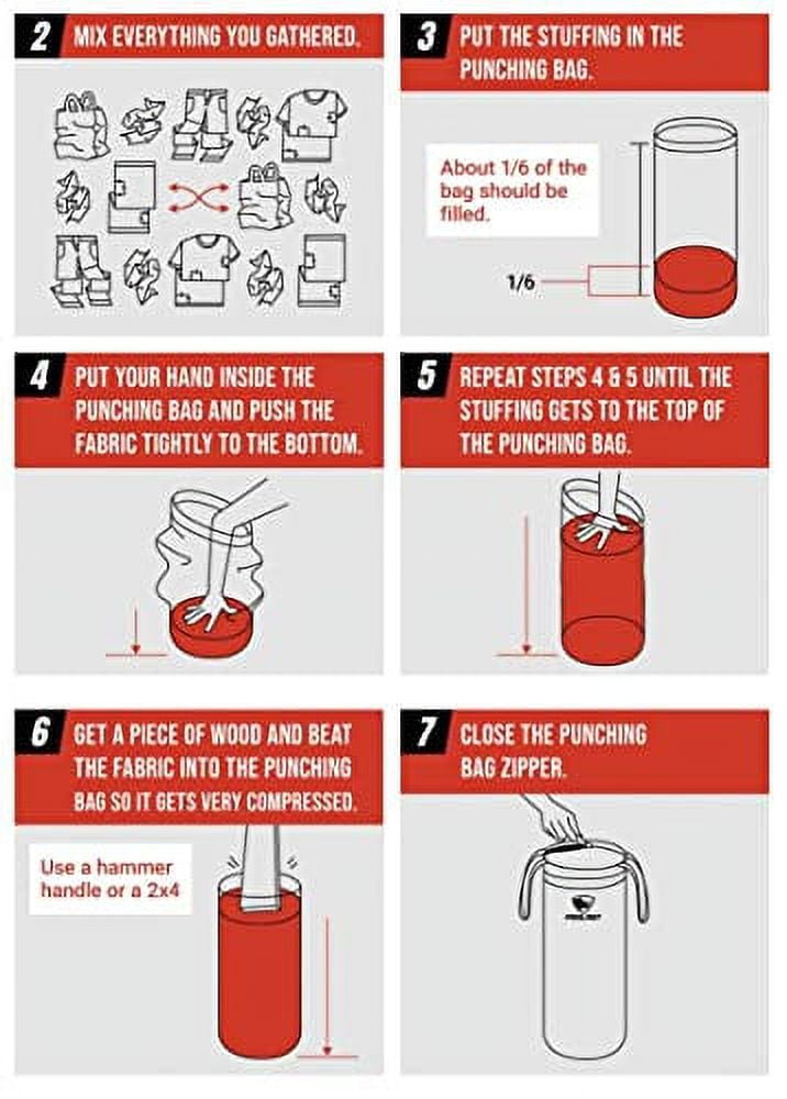 PROLAST Boxing Angle Heavy Bag - Punching Bag for Hook and Upper Cut ...