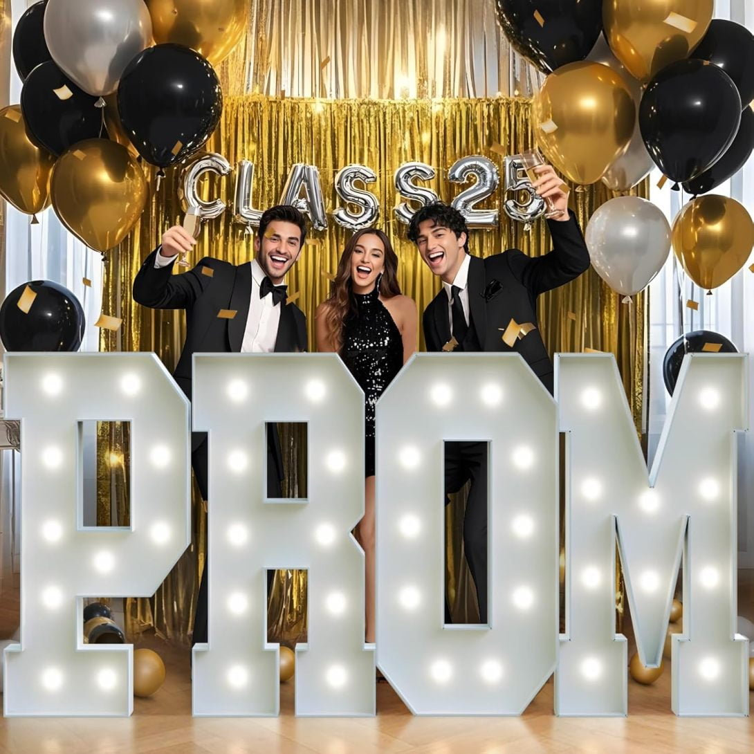 PROM Decorations 2025 Marquee Letters: Graduation Decorations Class of ...
