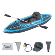 Intex Sierra K2 2-Person Inflatable Blow Up Fishing Kayak with ...
