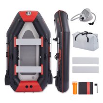 Intex Excursion 5-Person Inflatable Raft with Fishing Rod Holders ...