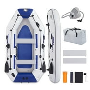 BRIS 10.8Ft Heavy Duty Inflatable Boat with Oars, Suitable for Adults ...