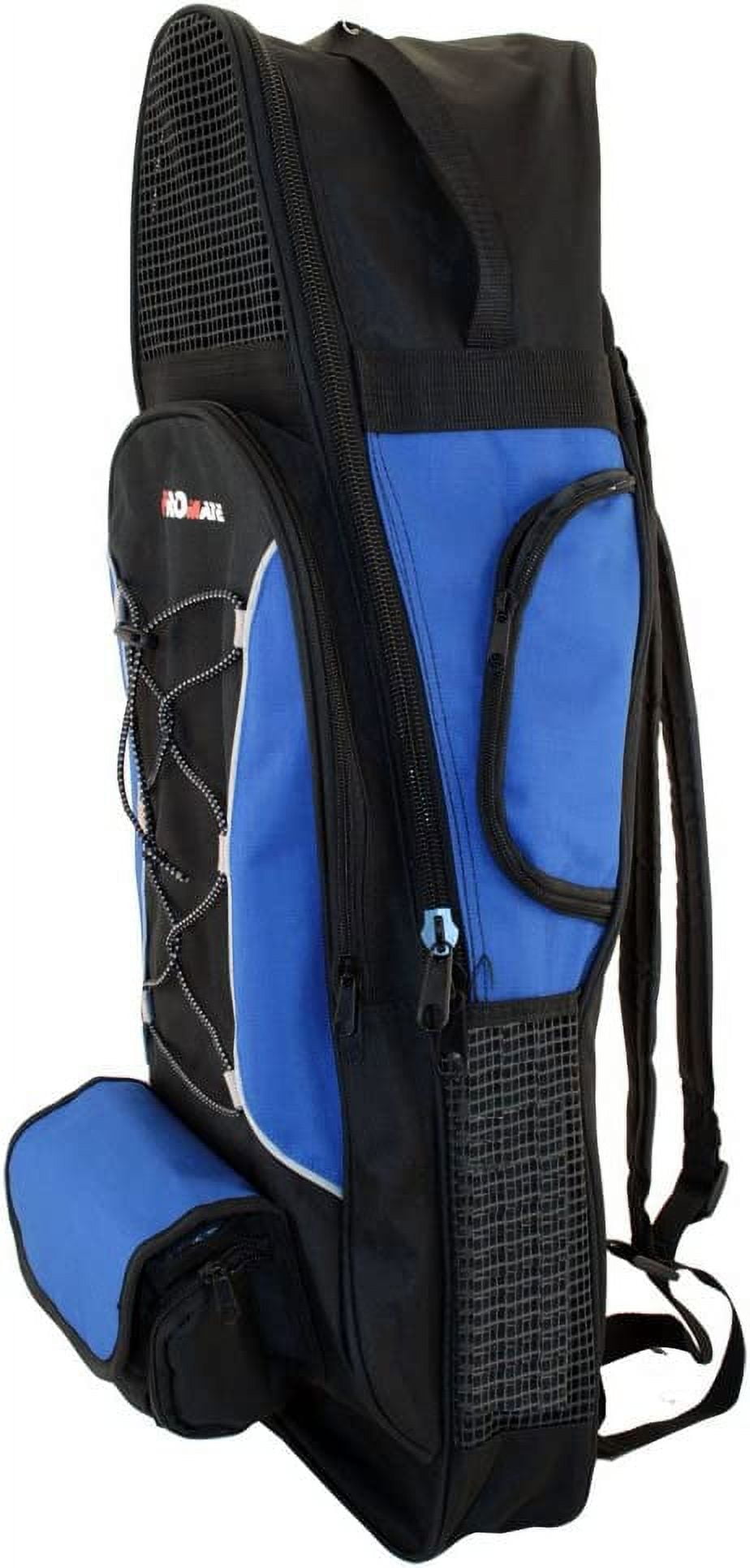 PROMATE Backpack Style Bag For Mask, Snorkel, & Fins Scuba Diving Gear ...