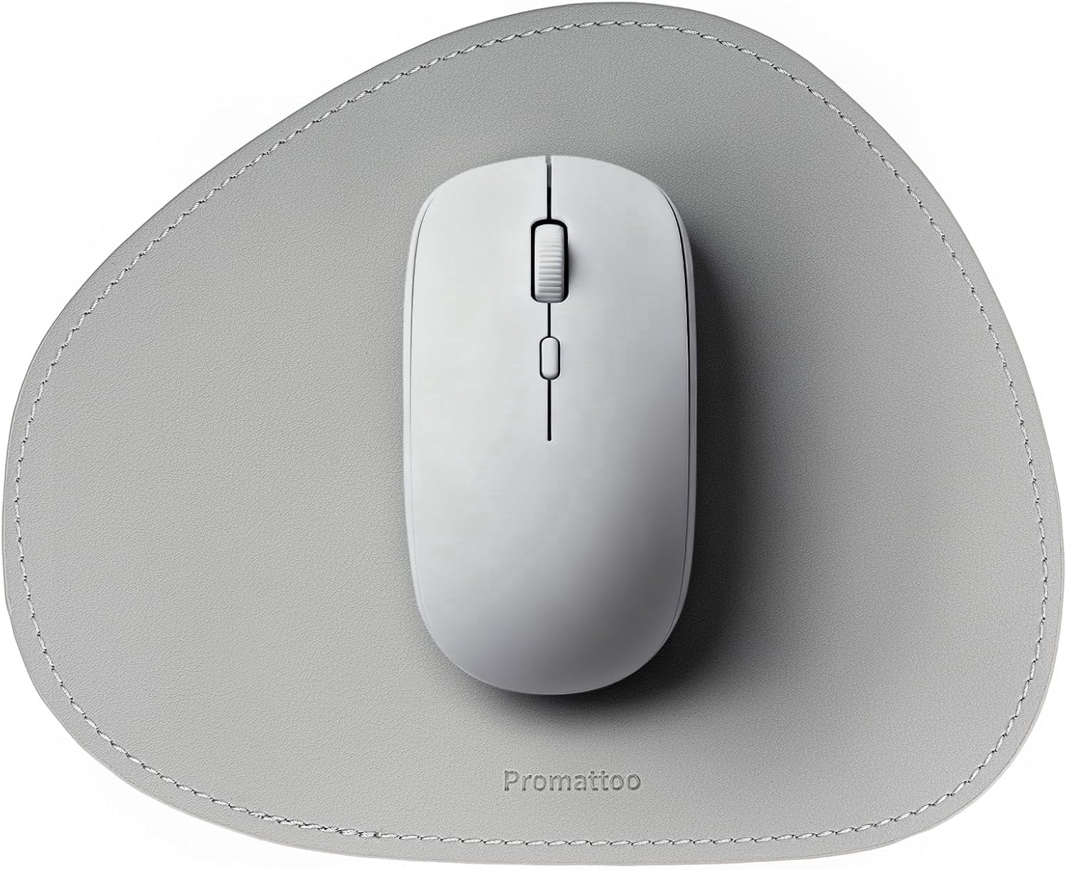 PROMATTOO Small Mouse Pad for Laptop 2/4 Pack,Oval & Waterdrop,Vegan ...