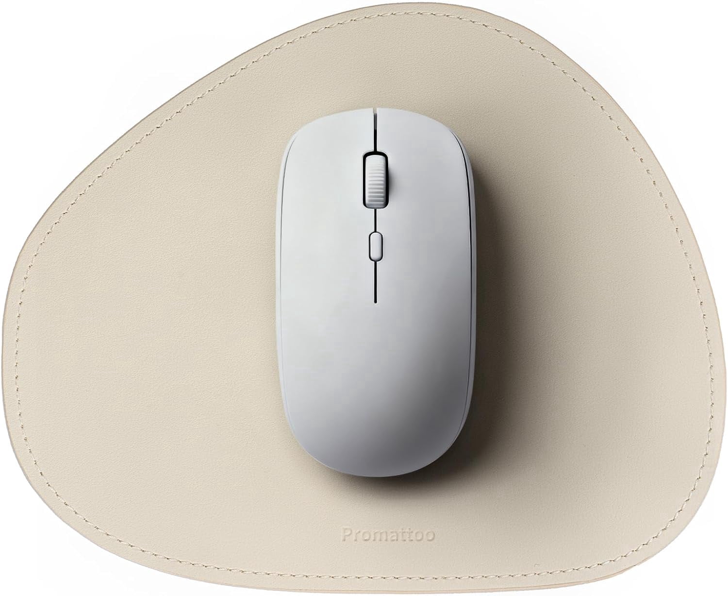 PROMATTOO Small Mouse Pad for Laptop 2/4 Pack,Oval & Waterdrop,Vegan ...