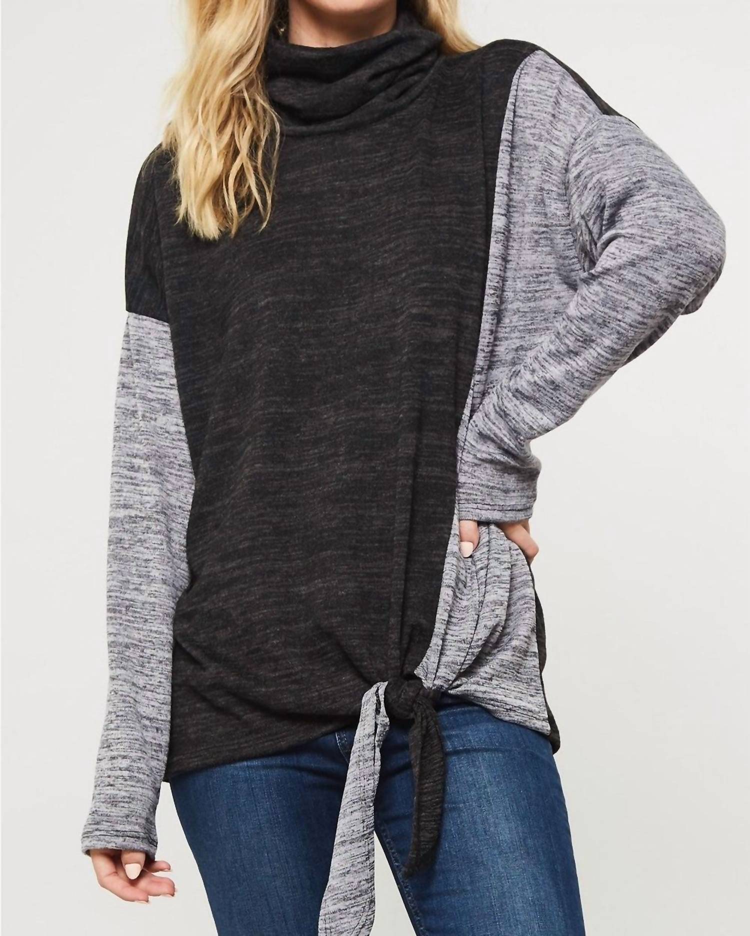 Promesa Color Block Knit Top - Walmart.com