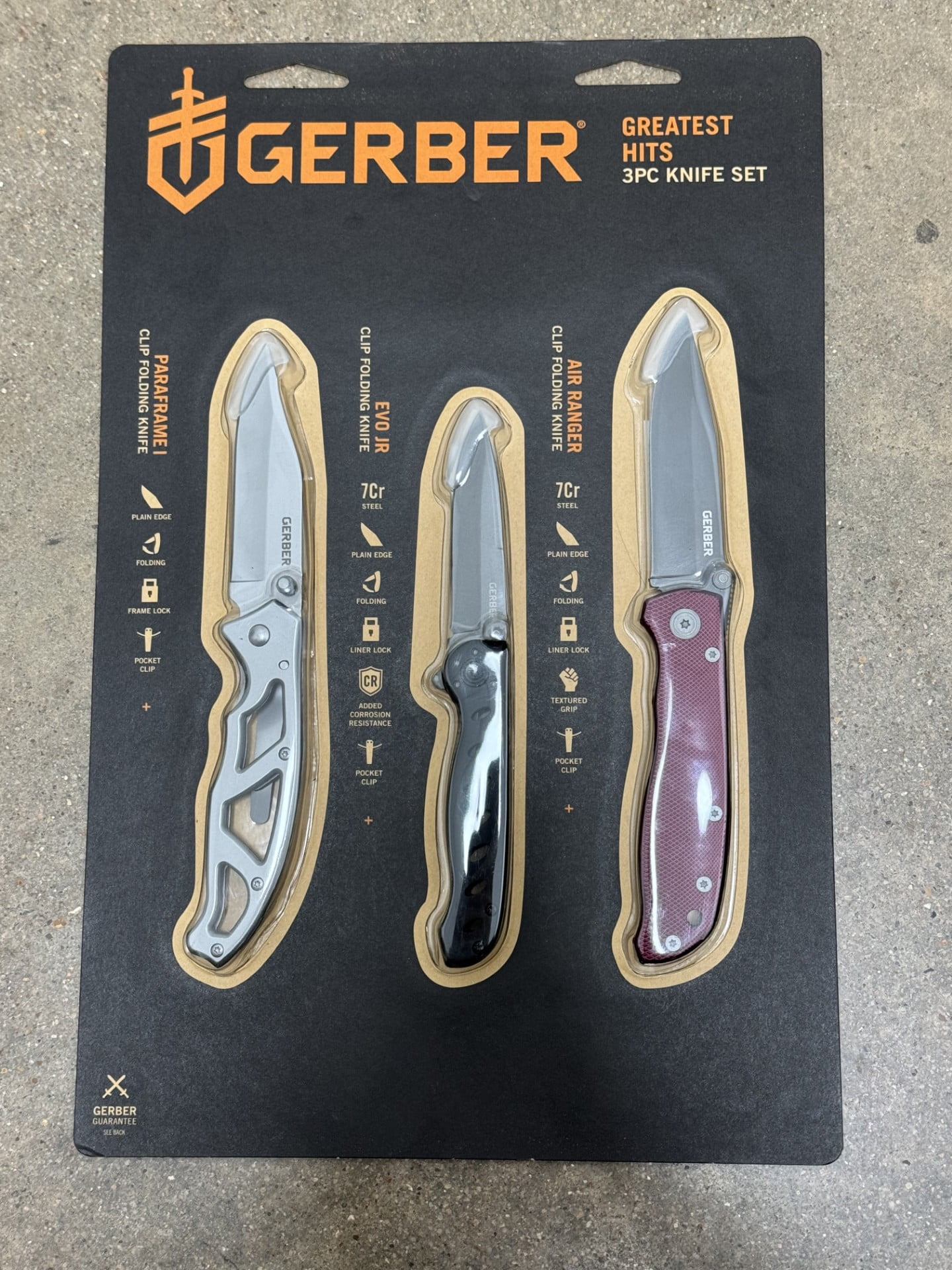 Gerber 3PC Knife Set, 0.65 lb - Walmart.com