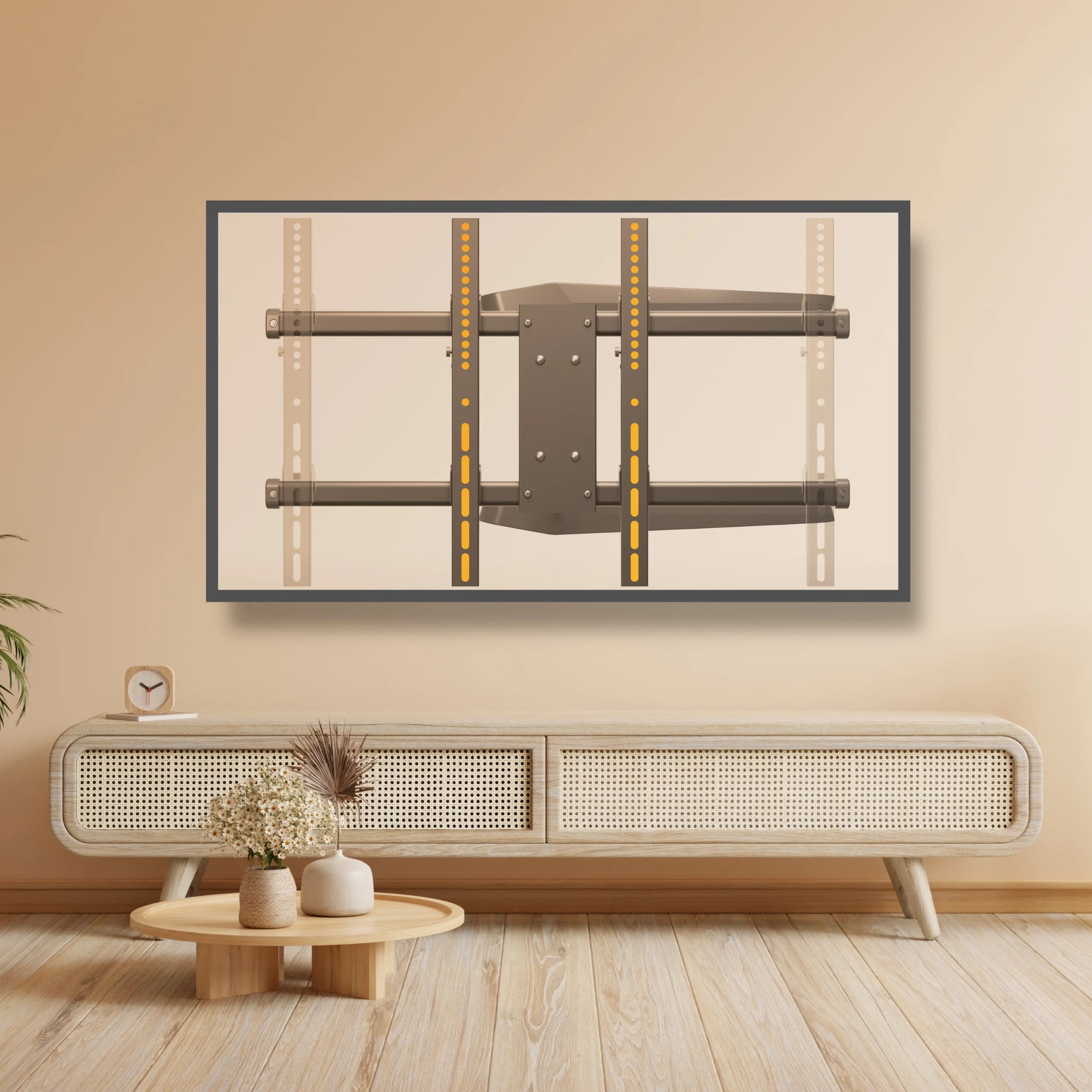 ProMounts Articulating / Full Motion TV Wall Mount For 42" to 75" TVs ...