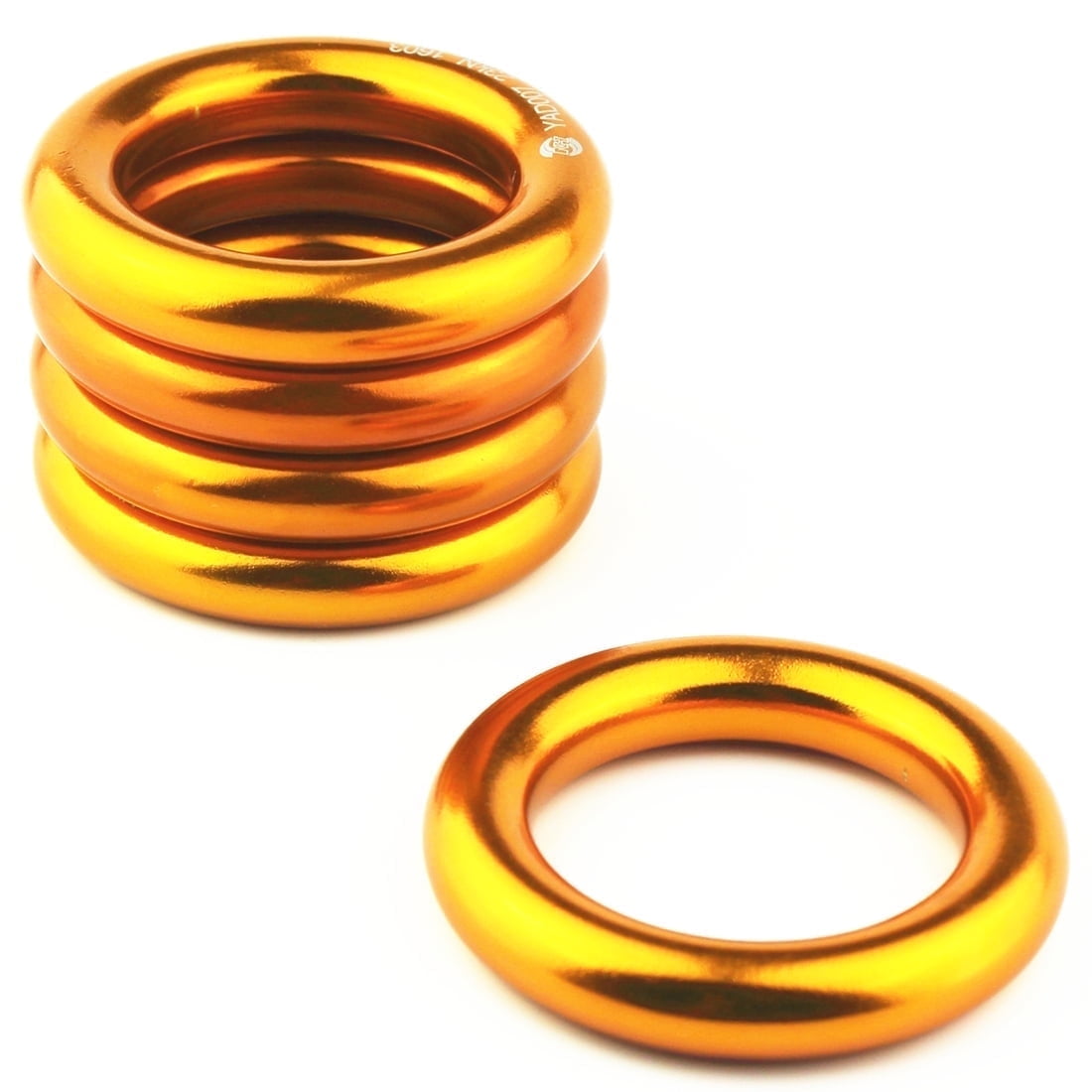 ManKn Aluminum Rappel Ring, Climb Perfect Tension Aluminum Alloy O-Ring ...