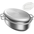 PROPAN Dutch Oven PROPAN 12 Quart Roasting Pan With Rack - 18/10 ...