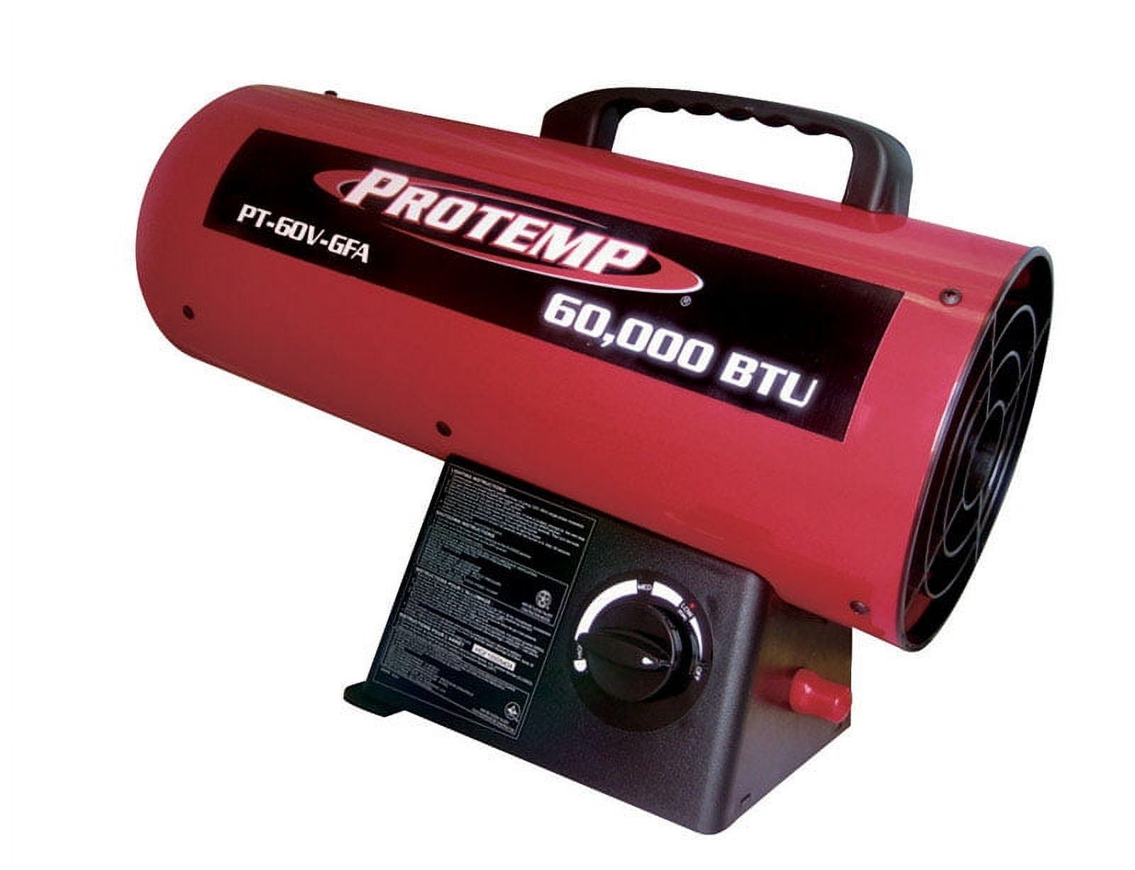 PROPANE HEATER 60000 BTU by PROTEMP MfrPartNo PT-60V-GFA - Walmart.com