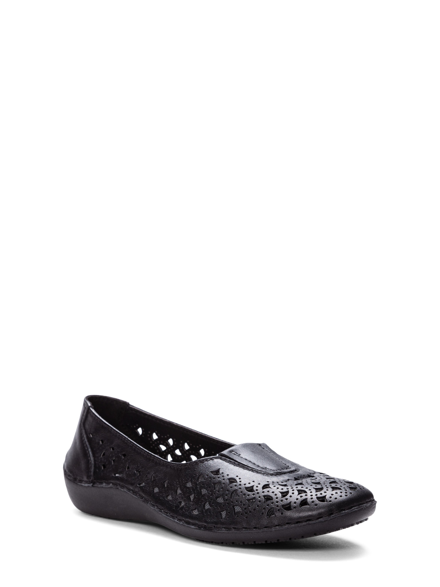 PROPET Womens Black Cushioned Flexible Lightweight Goring Arch Support ...