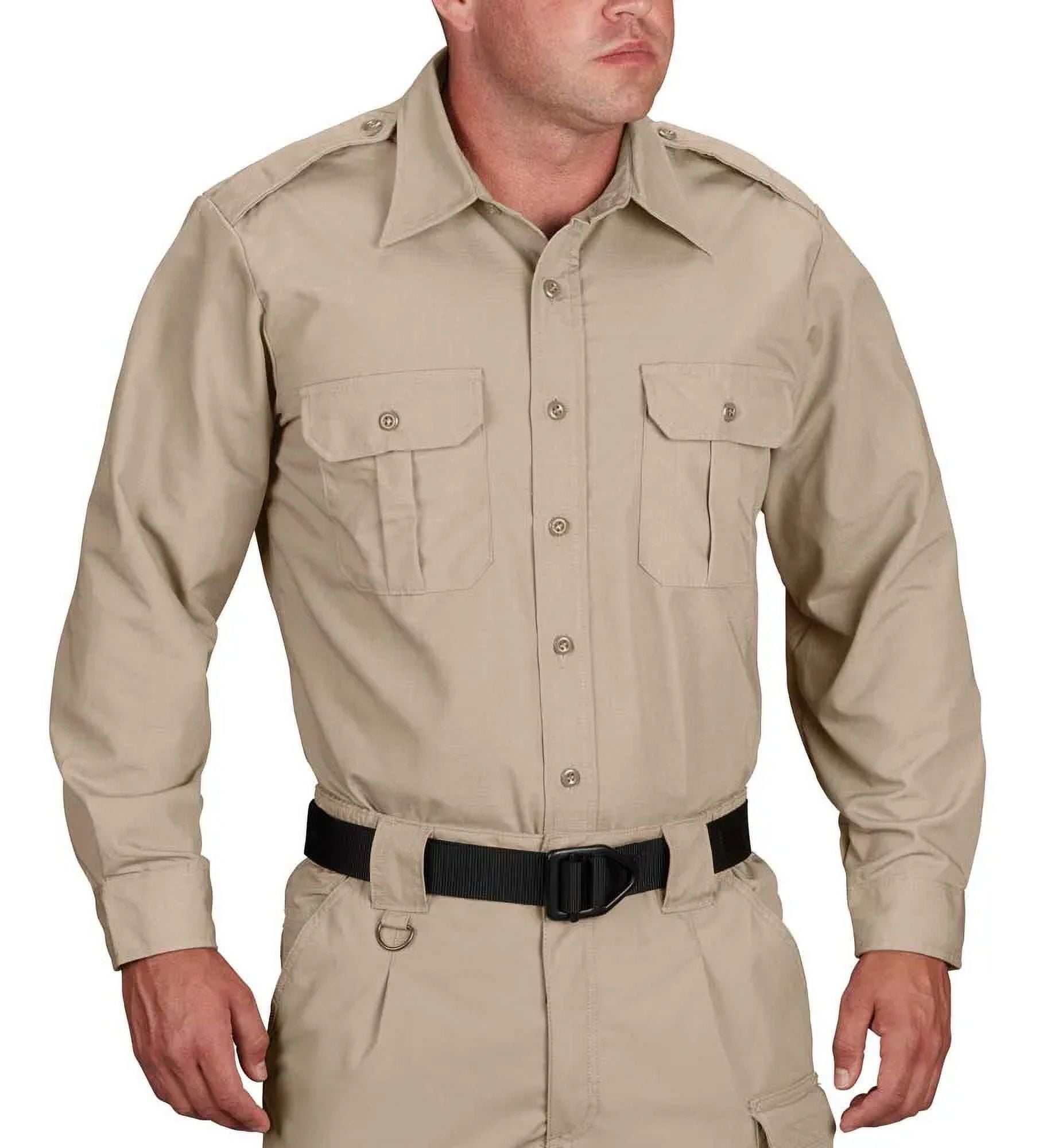 PROPPER F530238 Adult's LS Tactical Dress Shirt - Walmart.com