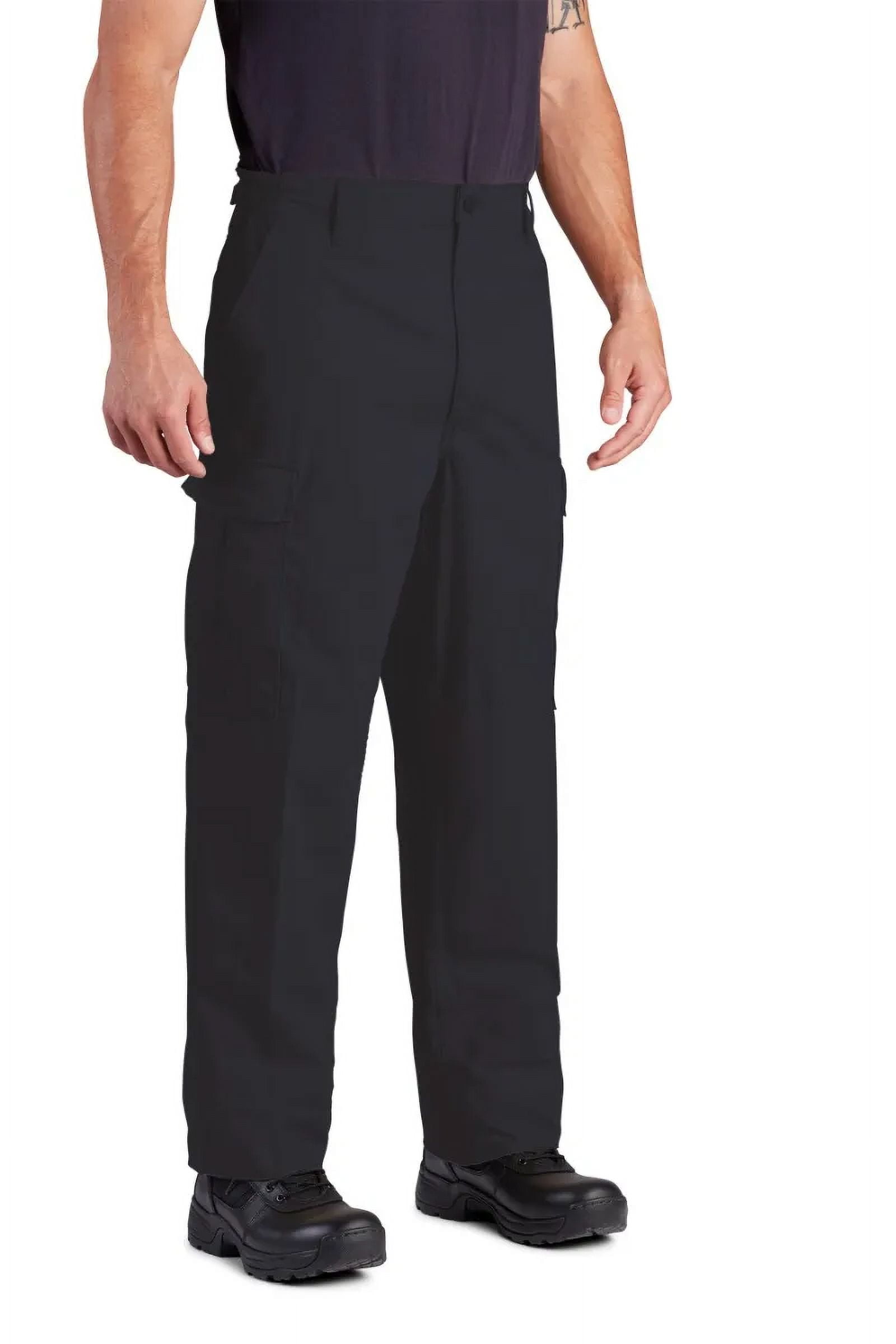 PROPPER Men's Classic Button Fly Trouser – 100% Cotton Ripstop ...