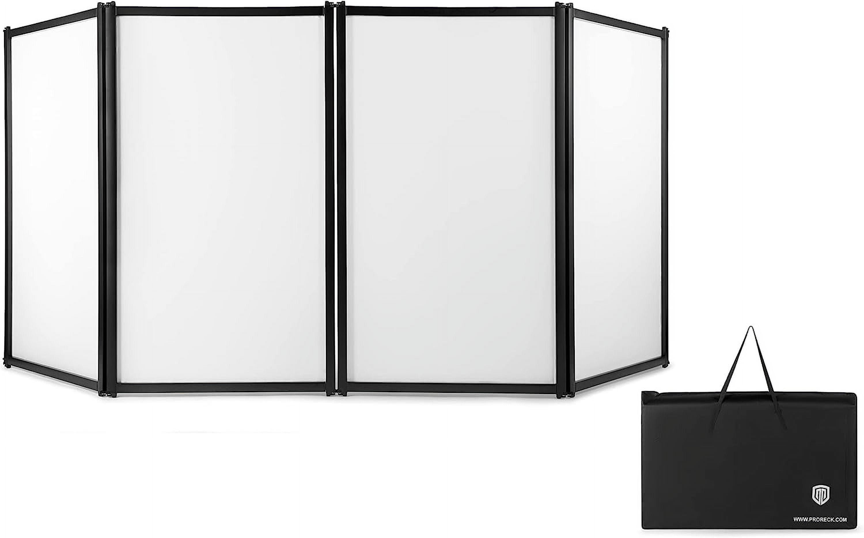 PRORECK DJ Foldable Facade 47''x112'' Event Booth Panels Display Scrim ...